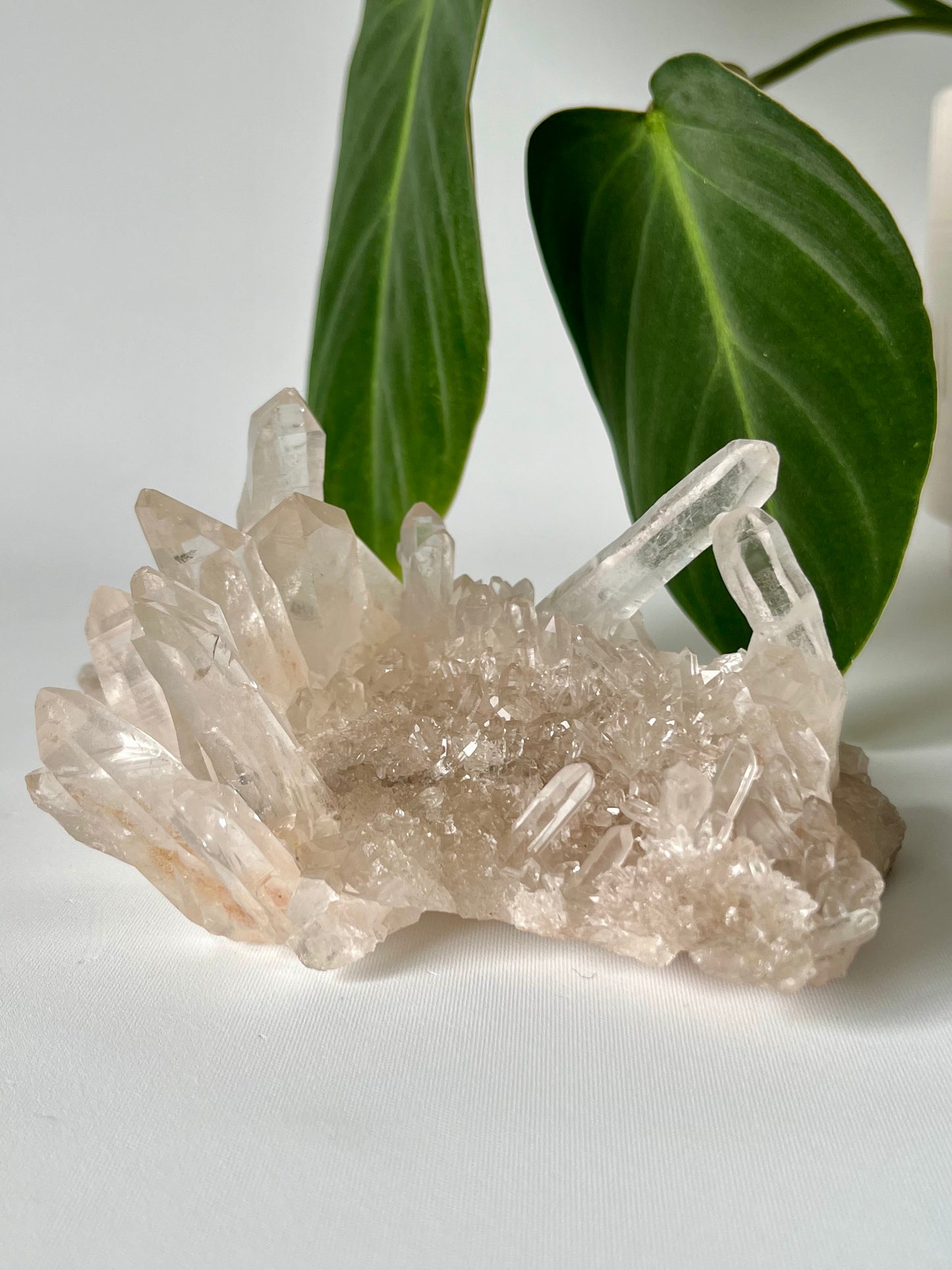 Himalayan Samadhi Quartz Crystal Cluster – Bespoke Crystals