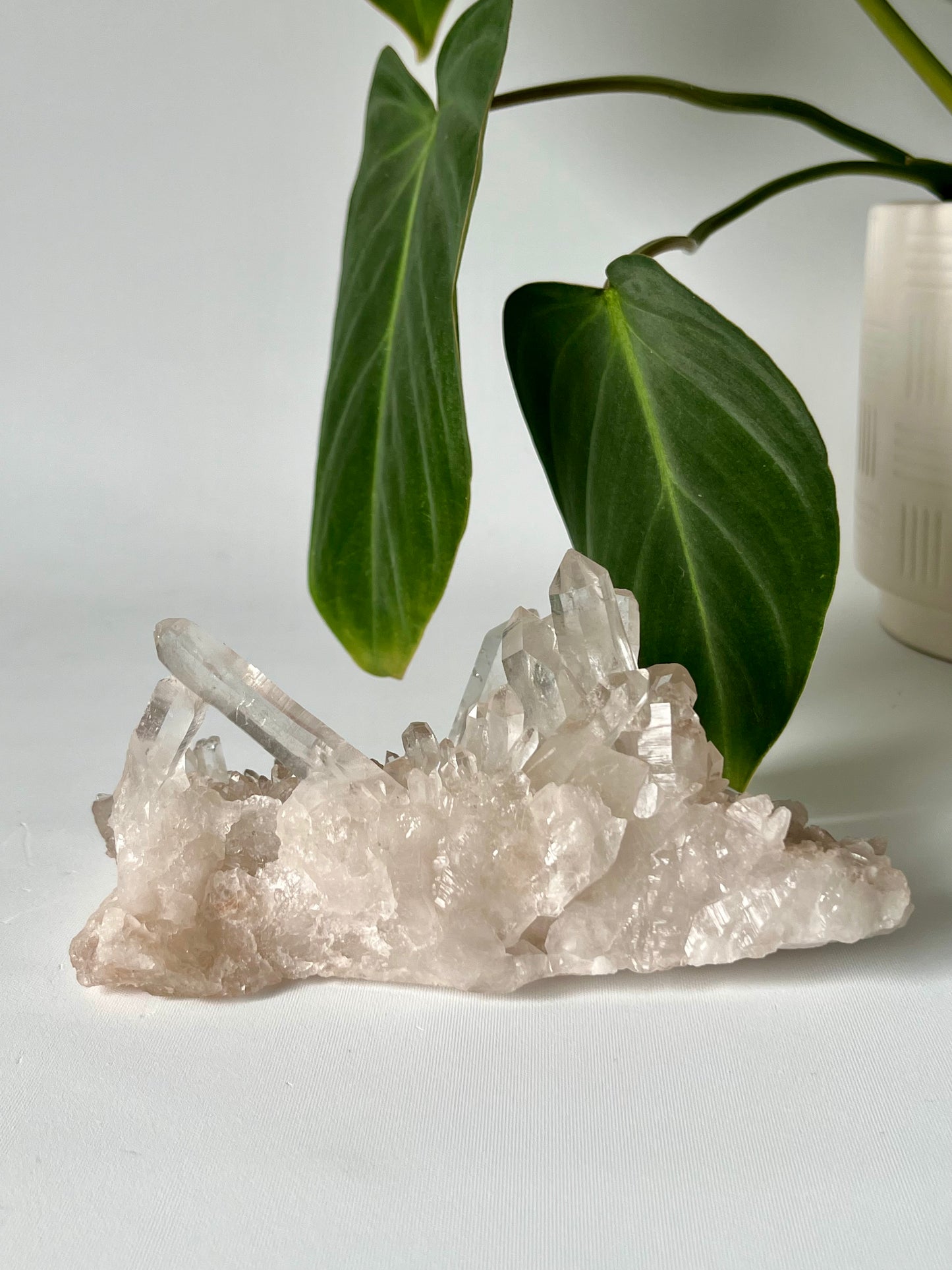 Himalayan Samadhi Quartz Crystal Cluster – Bespoke Crystals