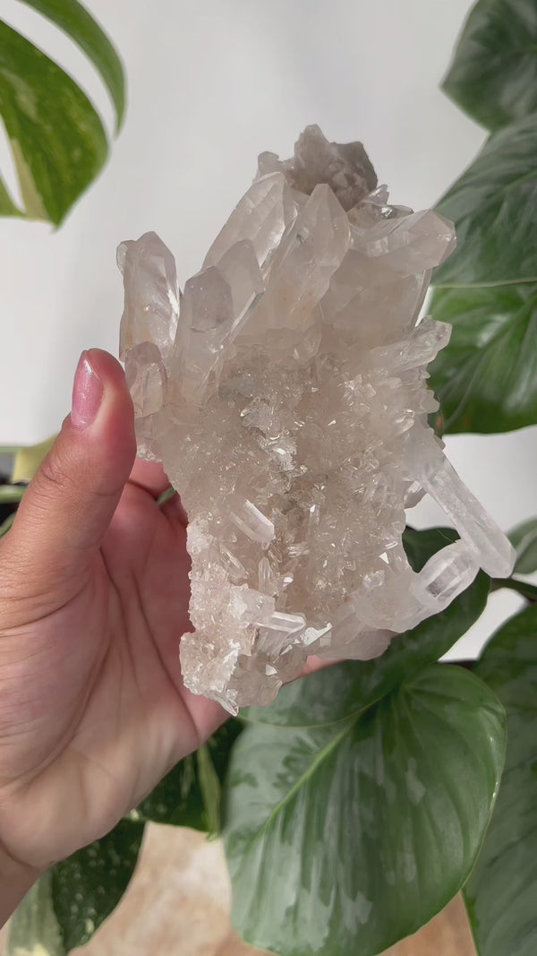 Himalayan Samadhi Quartz Cluster – Bespoke Crystals